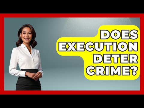 Does Execution Deter Crime? - The Ethical Compass