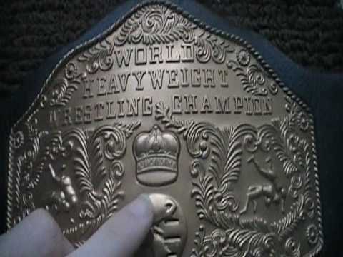 WCW World Heavyweight Championship Toy Belt (With Sounds)