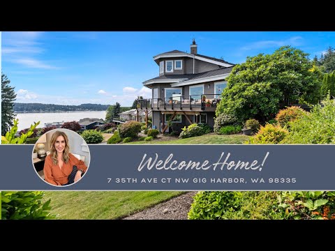 A Tour of 7 35th Ave Ct NW Gig Harbor, WA 98335 - You're Going To Love The View!