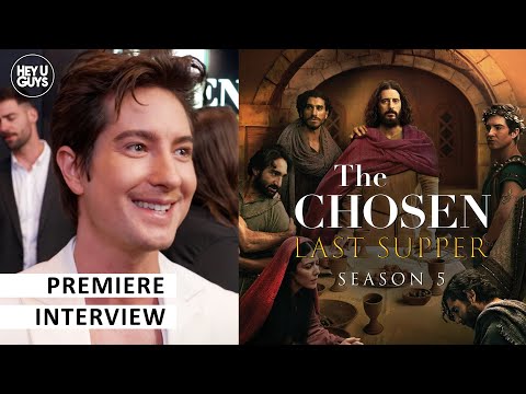 Andrew James Allen | The Chosen Season 5 Red Carpet Interview at the European Premiere