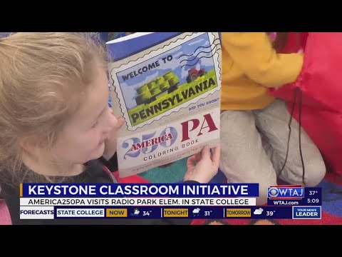 State College students learn Pennsylvania history with America250PA