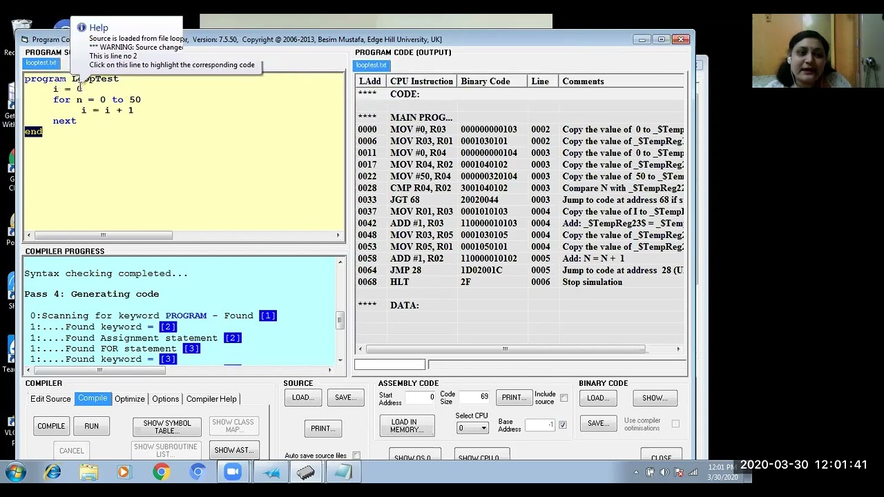 CPU OS Simulator Practical