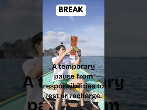 English synonyms related to #vacation . #englishgrammar #easyenglisheveryday #englishphrases