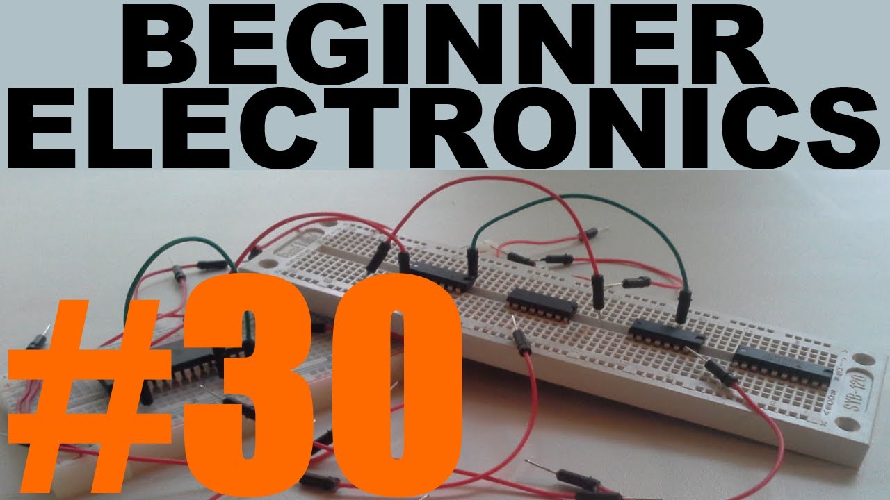 Beginner Electronics - 30 - Binary Full Adder