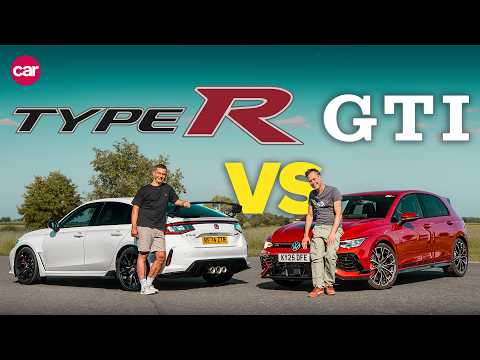 Honda Civic Type R vs VW Golf GTI Clubsport | Who makes the best hot ...