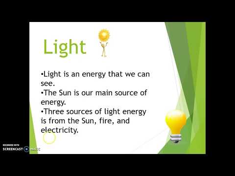 Light Energy (for kids)