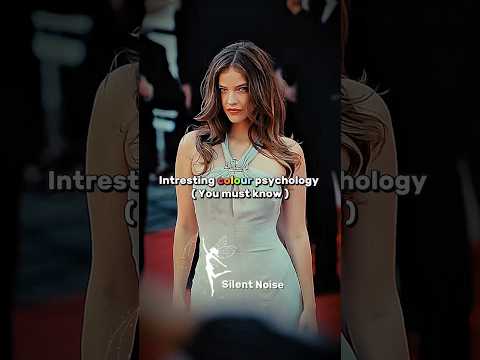 Interesting colour meaning (You must know) #silentnoise9 #shorts #aesthetic #colors #psychology