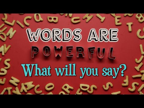 Words are Powerful - Cookie Cutter Stop Motion