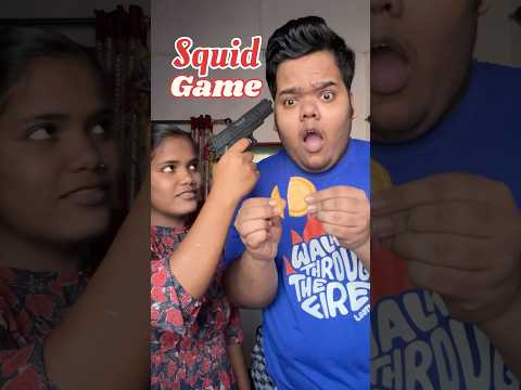 My Sister Vs Me : Who will make the best Dalgona Candy from Squid Game #shorts