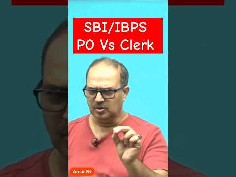 PO Vs Clerk Bank Exam: Which Is Harder? #shorts #motivation
