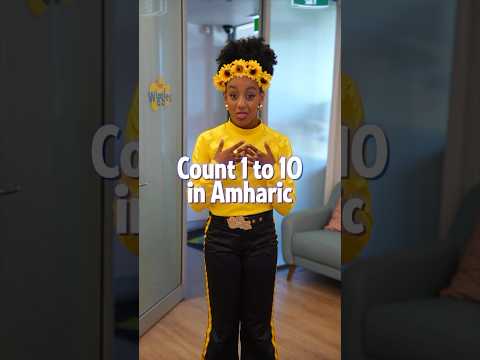 Counting 1 to 10 in Amharic ๐ช๐น with Tsehay Wiggle ๐ Let us know how you went!