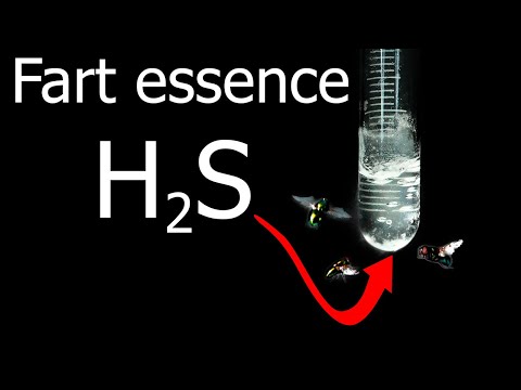 Making Rotten Eggs Essence. Liquid Hydrogen Sulfide.