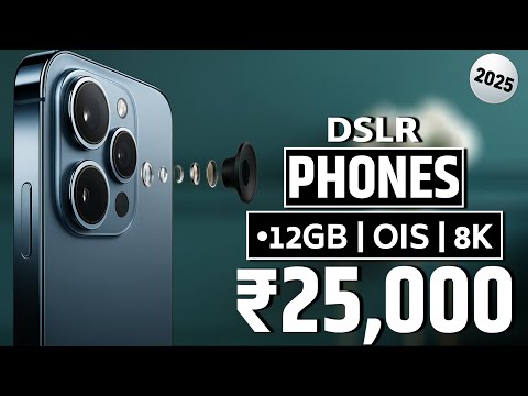 Top 5 Best Dslr Camera Smartphones Under ₹25,000🔥😍 | Dslr Camera Phones under 25k