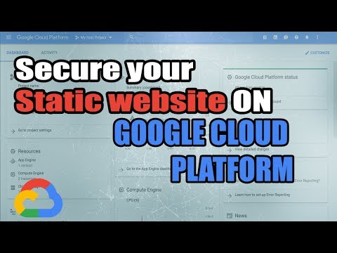 SSL for STATIC WEBSITE on GOOGLE CLOUD PLATFORM