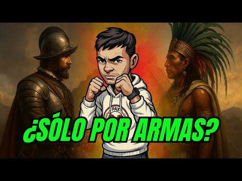 Did 300 Spaniards really defeat an empire because they had swords?