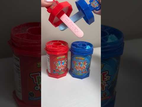 Zazers Tripple Dippy Candy #asmr #candy