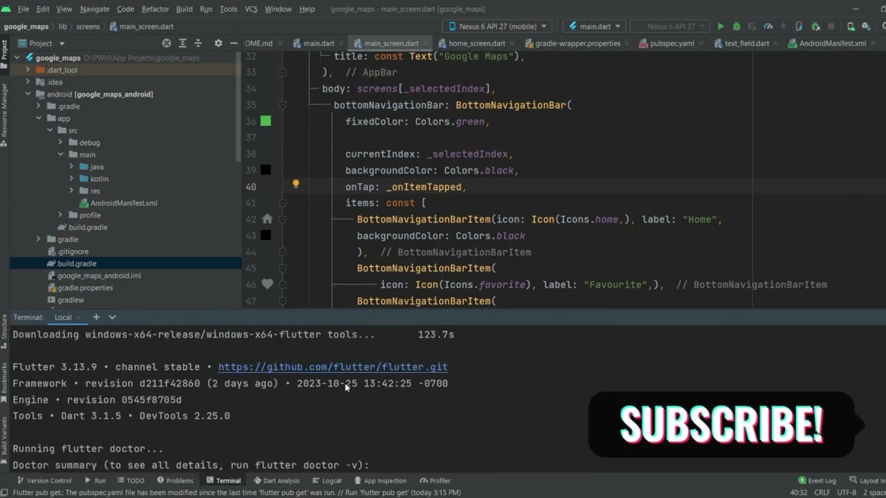 Error: Dependency requires Latest SDK Version | Upgrade Flutter | Downgrade Flutter