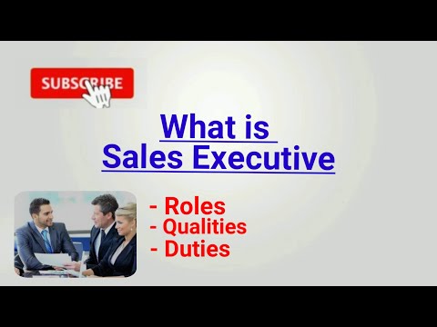 sales executive | what is sales executive | sales executive roles and responsibilities | meaning