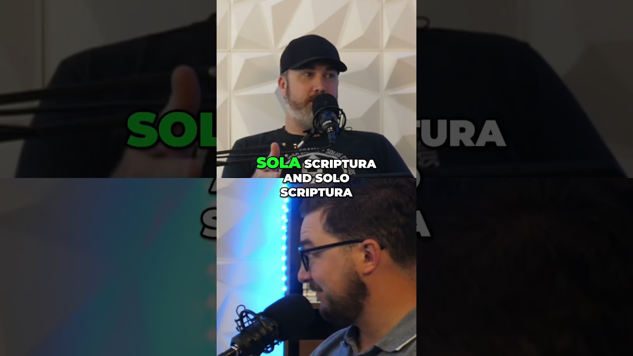 Sola Scriptura vs. Solo Scriptura. #bible #podcast #scriptureexplained #solascriptura #scripture