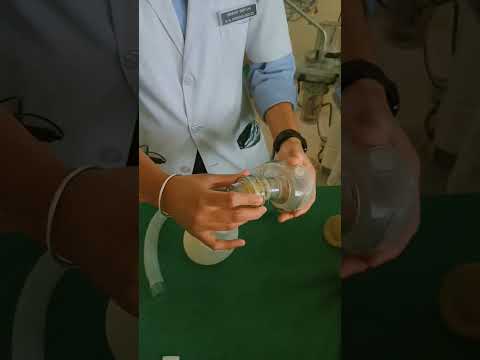 AMBU bag /parts of ambu bag /ventilation /AMBU /Oxygen mask