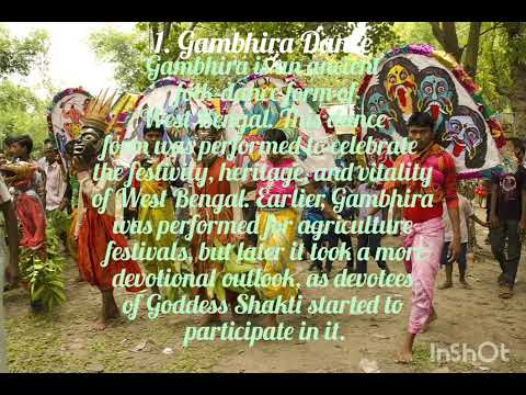 Different Dance types of West Bengal..