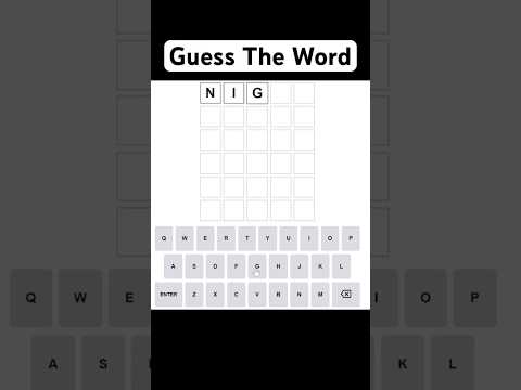 Wordle Gameplay 6