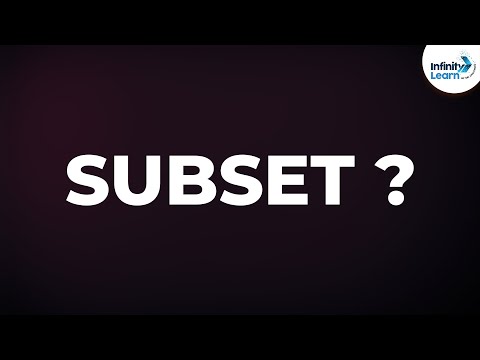 What is a Subset? | Don't Memorise