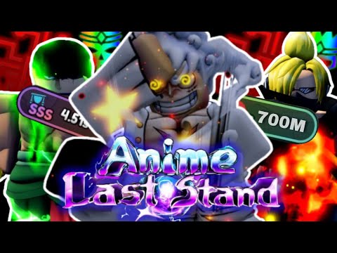 Obtaining The 0.03% *GODLY* GEAR 5 LUFFY On Anime Last Stand!