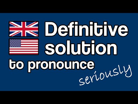 FINALLY. This is how you can (really) master the pronunciation of the English language