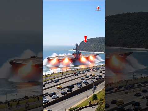 Giant Future Aircraft Carrier Launches Into Space!