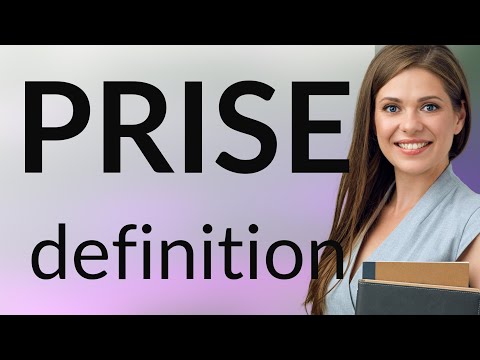 Prise | meaning of PRISE