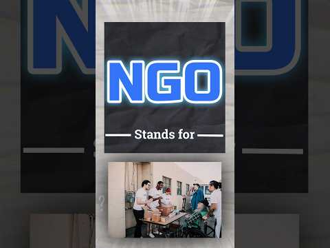 NGO Full Form | ngo meaning #shorts #youtubeshorts #english #india