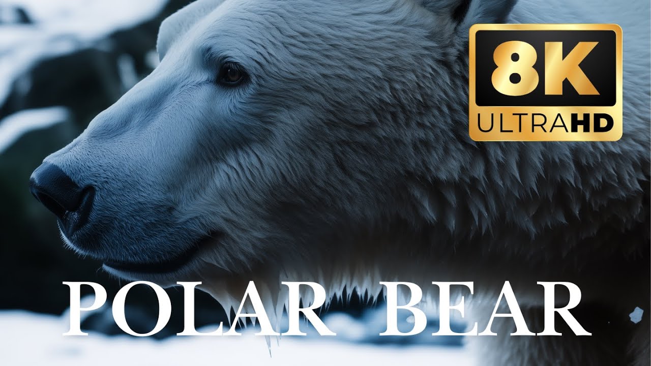 Polar Bear 8K UHD | Apex Predator of the Arctic