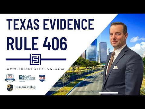 Texas Rules of Evidence 406