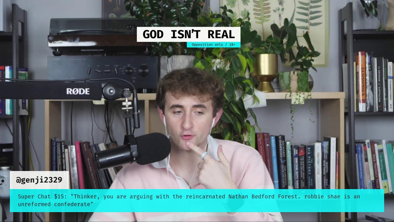 Debating God's existence [5/15/2026]