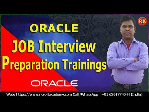 Oracle Job Interview Preparation Trainings | Oracle Interview Preparation | SQL and PL/SQL Trainings
