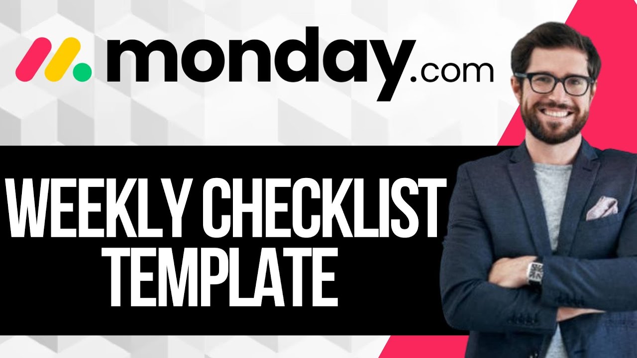 Monday.com Weekly Checklist Template