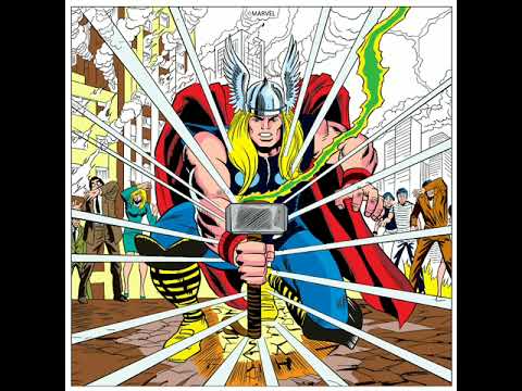 Thor In 1970's Comic Style | Beautiful Colourful Art