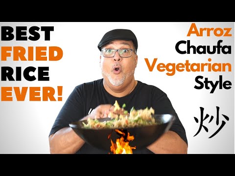 Arroz Chaufa (Peruvian) Vegetarian Style