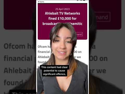 Ofcom fine Ahlebait TV £10,000