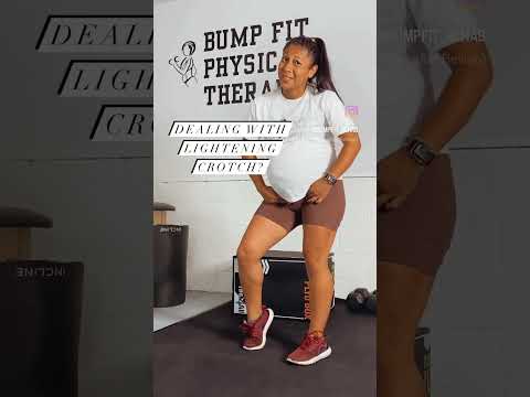 Dealing With Symphysis Pubis Dysfunction | Bump Fit Physical Therapy #shorts #pregnancy