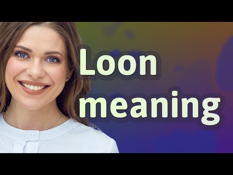 Loon | meaning of Loon