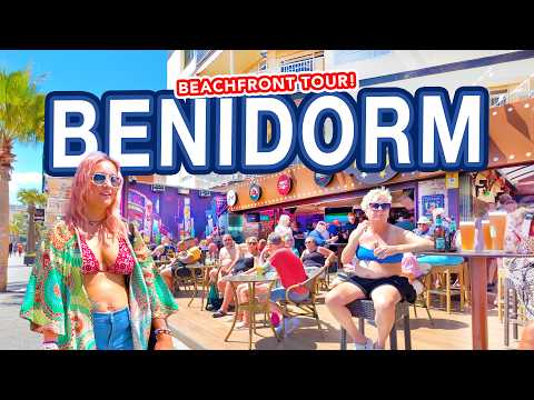 BENIDORM | The ultimate tour of INCREDIBLE Levante Beach, Benidorm, Spain!