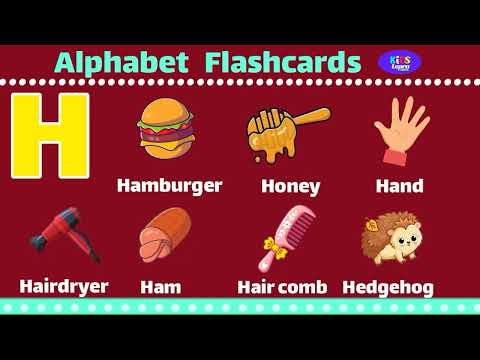 Words That Start with Letter H | Words That Start with Letter H for Toddlers | Kids learning Videos