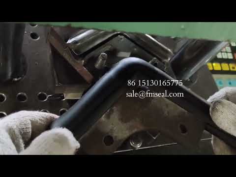 Factory Custom Window Glass Windshield Rubber Gasket Epdm Rubber Sealing Strip