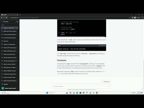 Python argparse arguments issue with passing strings containing hyphens