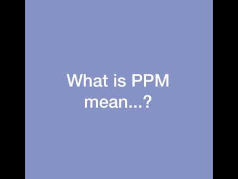 PPM. Plan preventive maintenance.