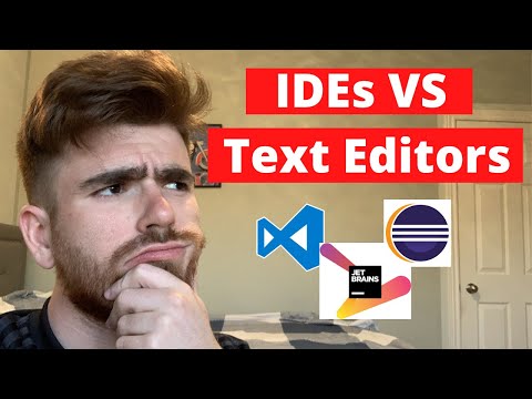 Why you shouldn't use an IDE to code