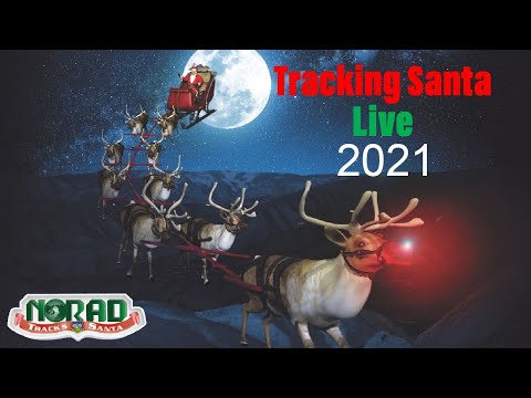 4th annual Norad Tracks Santa live show! - Team Santa 2021