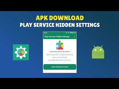 Play Service Hidden Settings APK Download